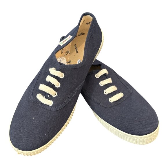 Shoes | New Victoria Canvas Shoes Made In Spain Euro 37 Us 6 | Poshmark